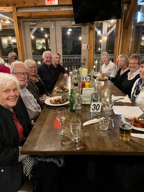 Dinner Club #2 – Probus Club of Kingsway-Islington